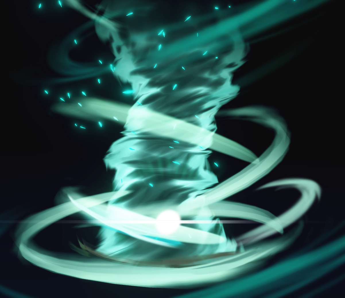 ArtStation - Tornado Skill VFX