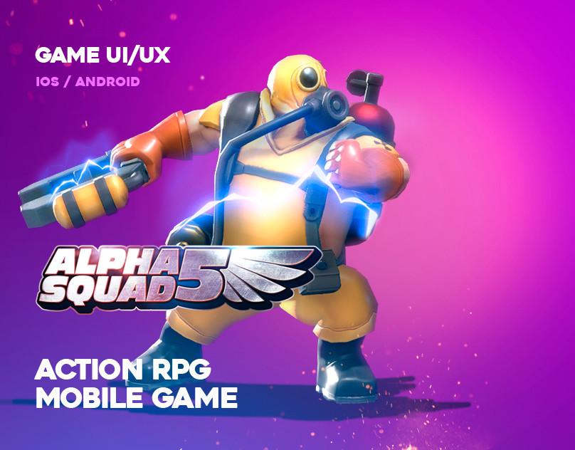 ArtStation - Alpha Squad 5 - UI/UX Design