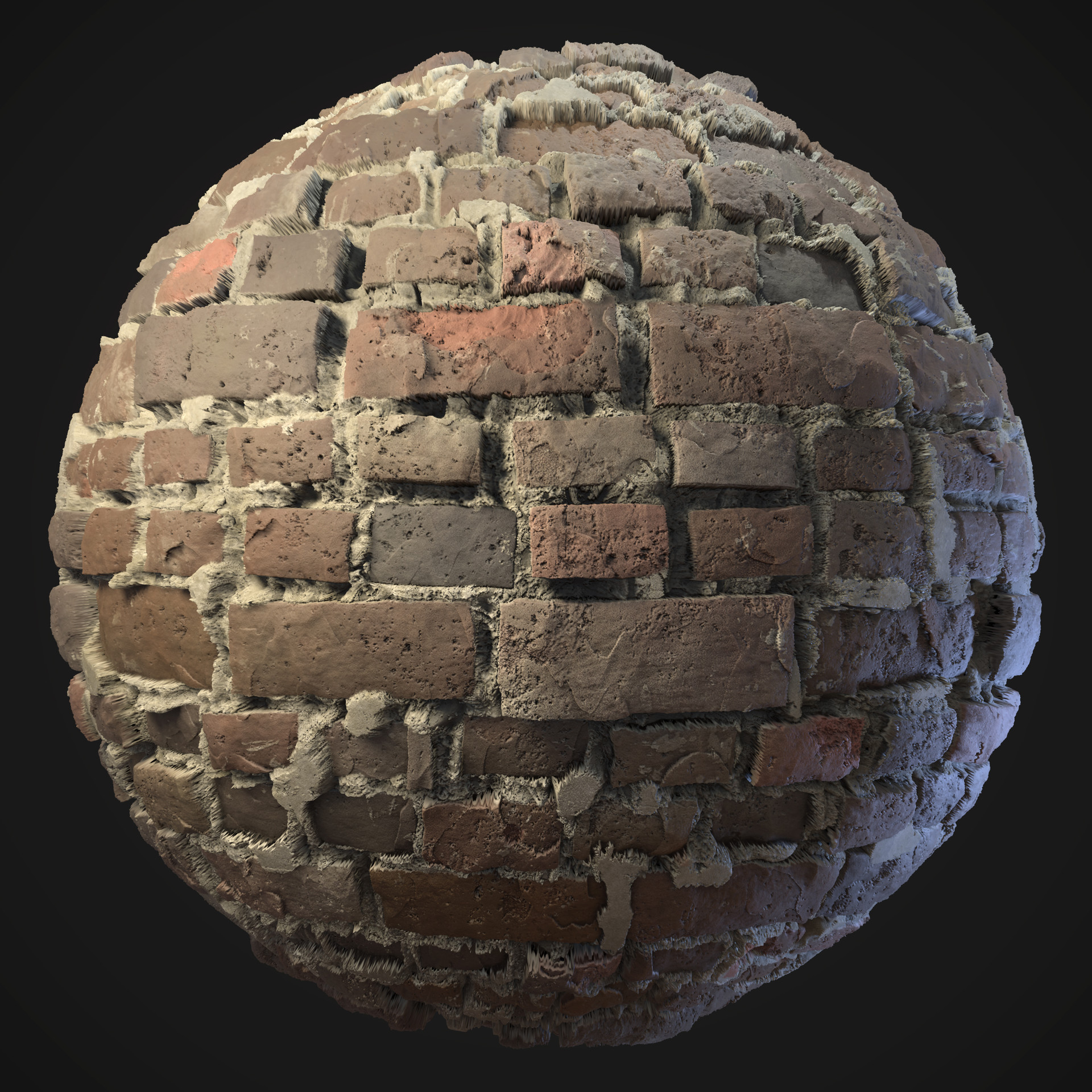 ArtStation - Ruin Brick Material