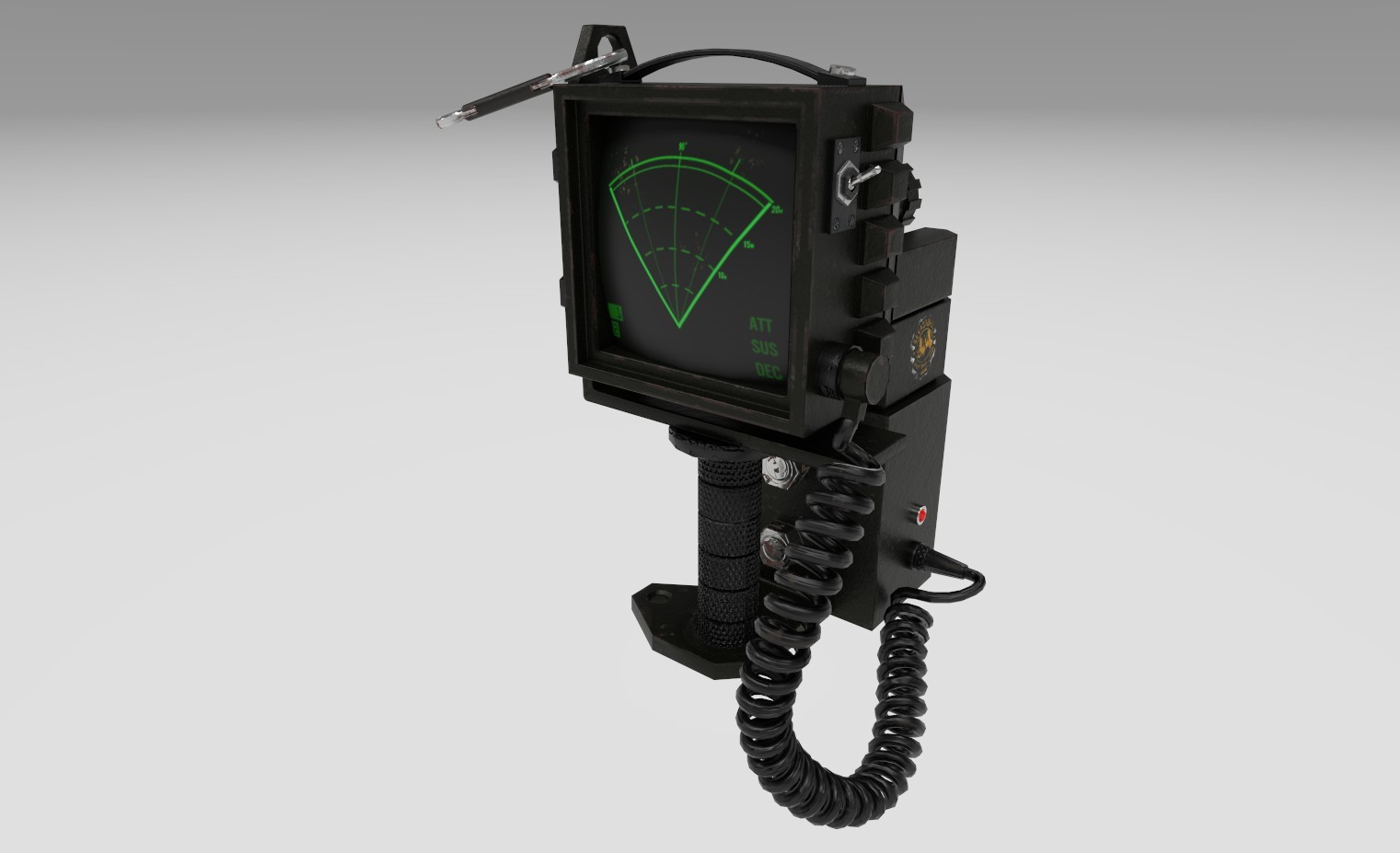 Attila Mayer - Alien Isolation Motion Tracker - GameArt