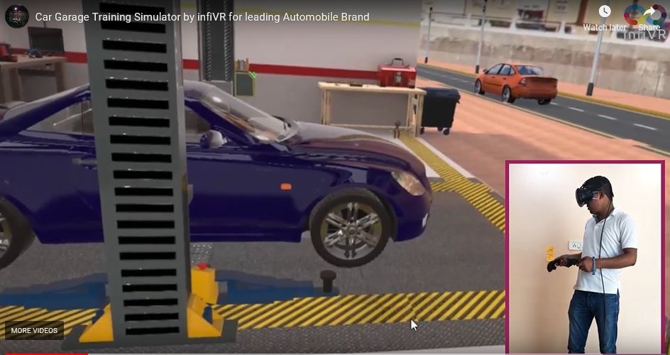 ArtStation - Car Garage Training Simulator by infiVR