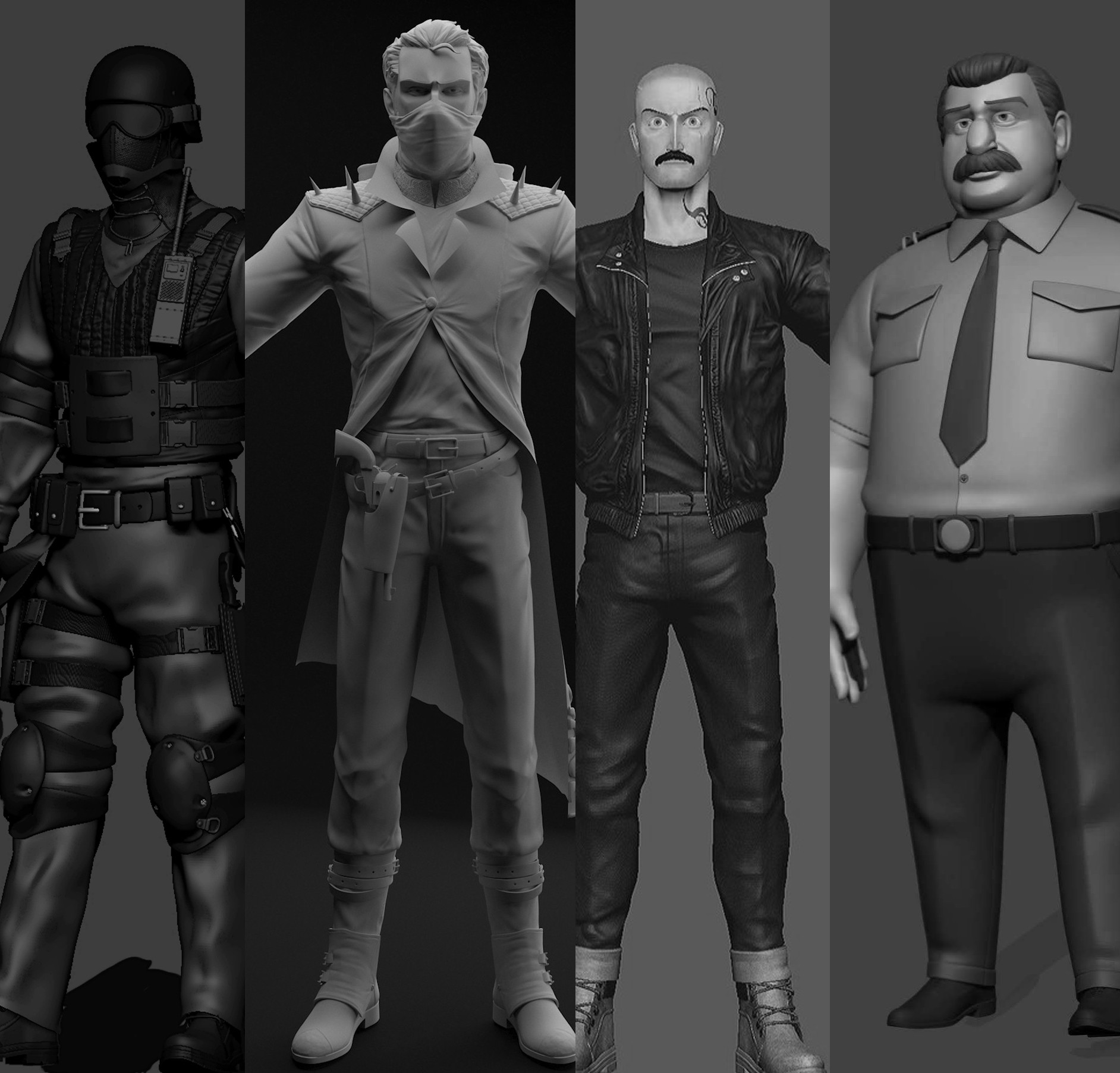 ArtStation - Captain Khalfan Season-3 [Characters Dump]