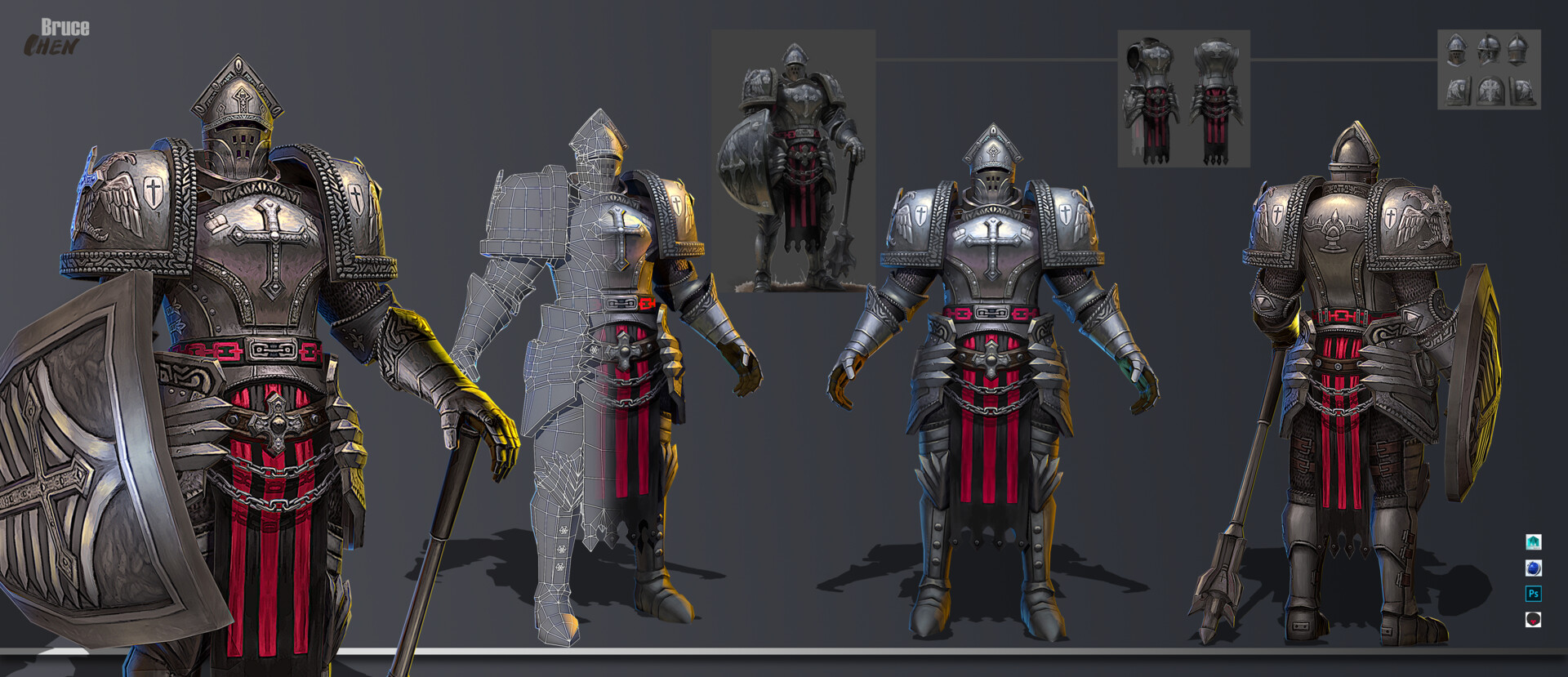 ArtStation - Full Armor Knight