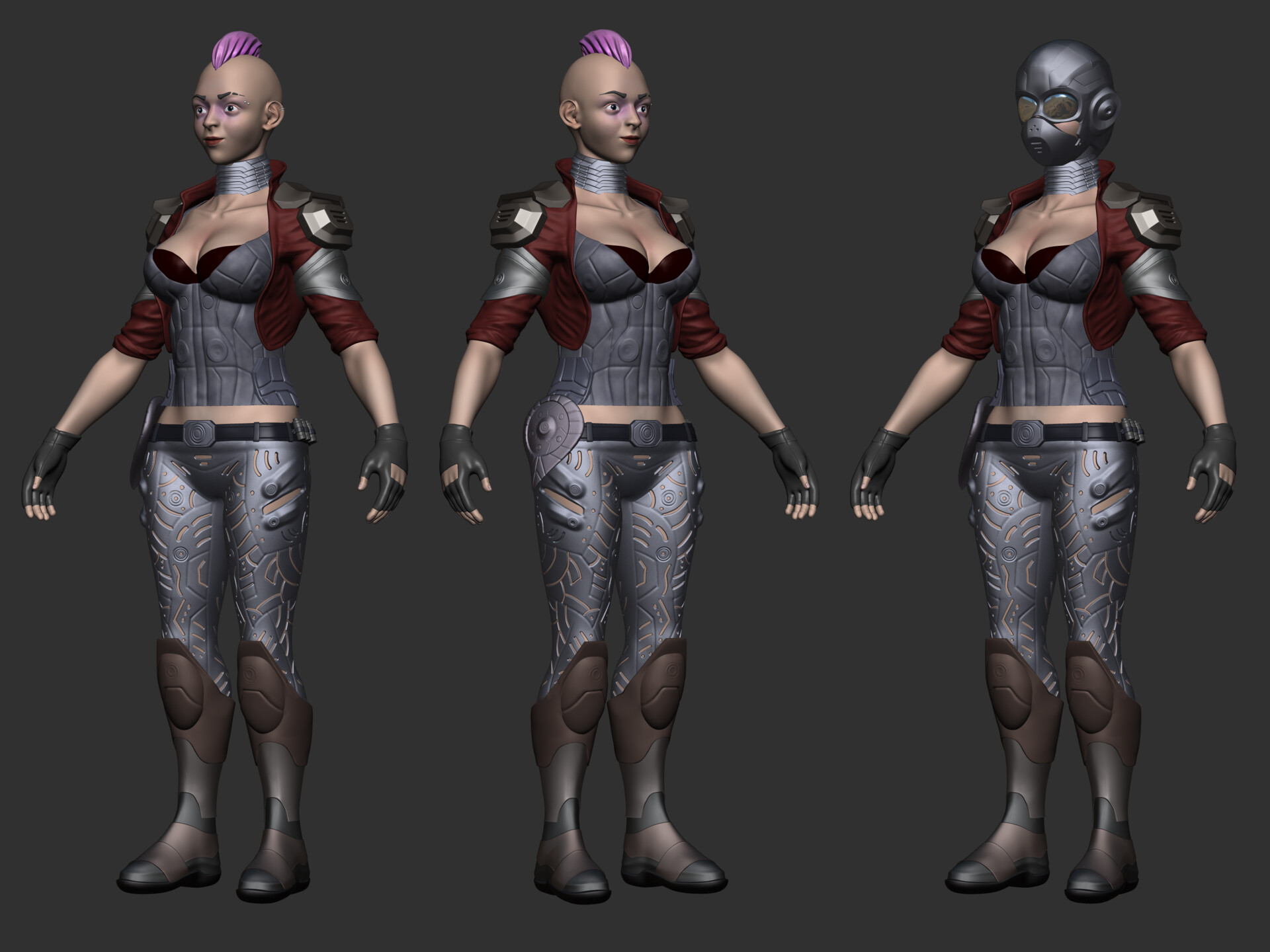 ArtStation - Si-Fi character