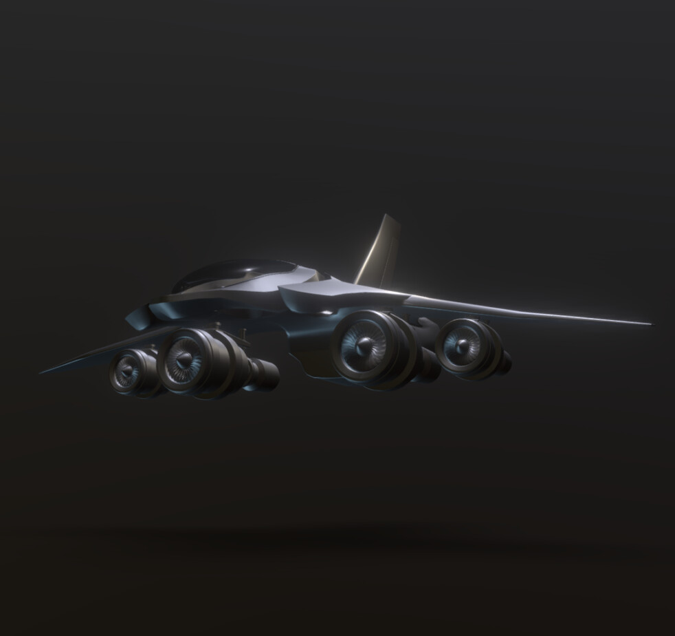 ArtStation - Space Plane