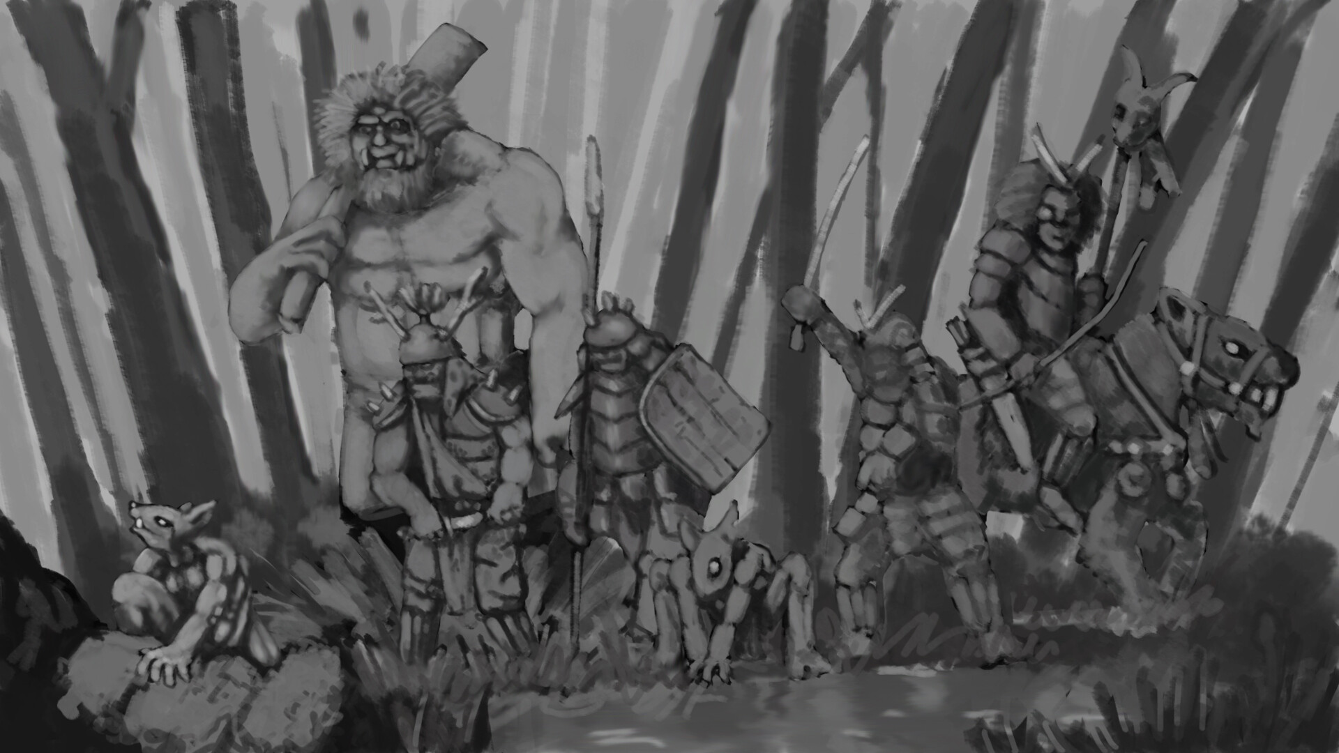 ArtStation - Retro RTS game idea