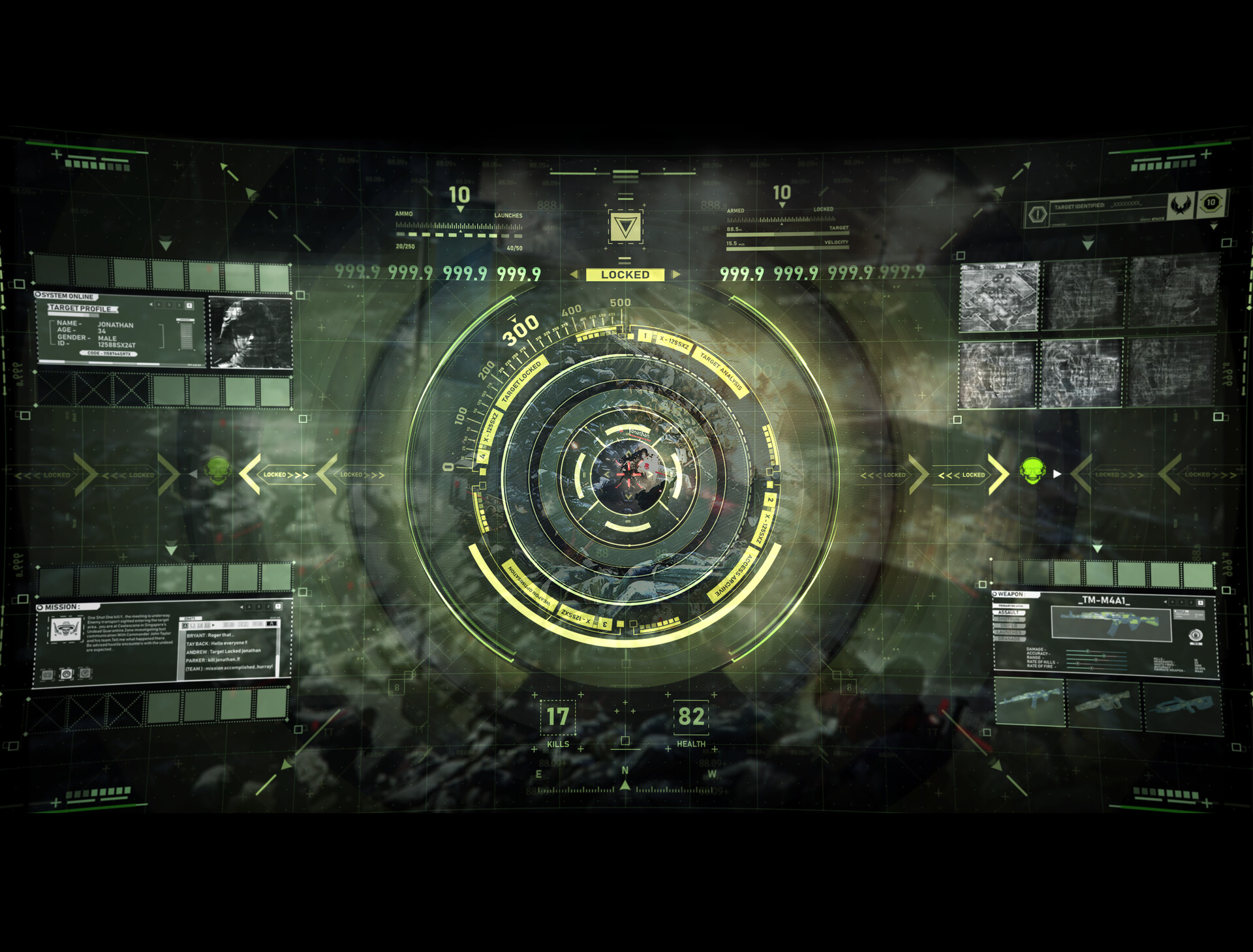 ArtStation - Military Game UI