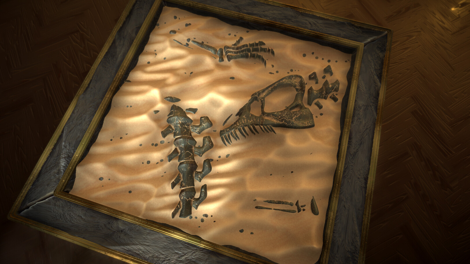 ArtStation - Fossil Excavated - Material