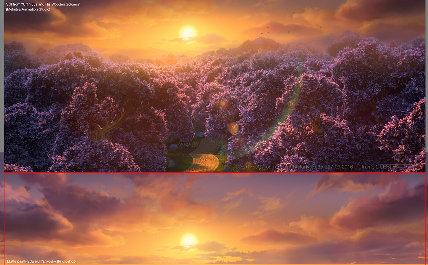 ArtStation - Matte-painting (animated feature films and series)