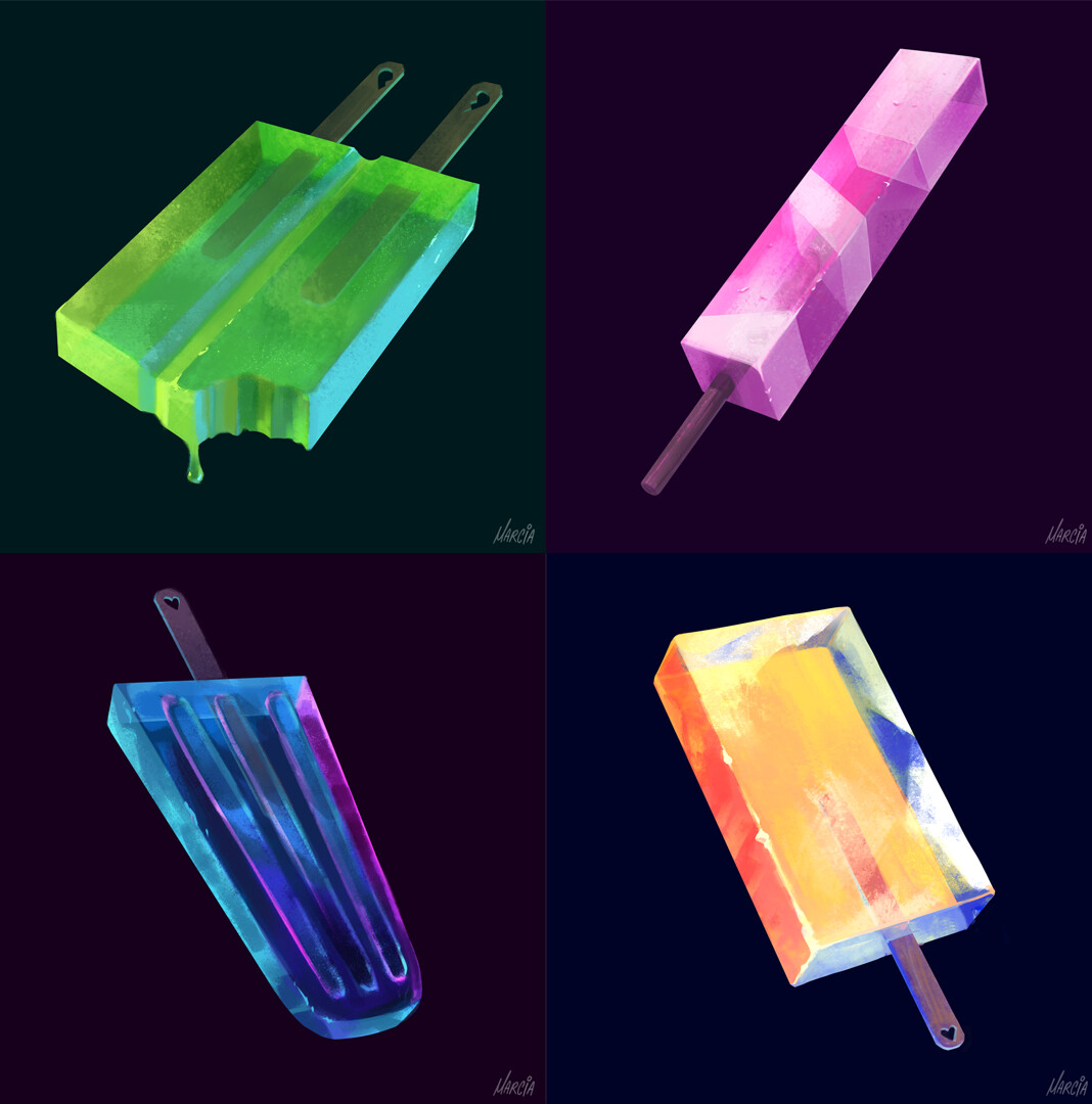 ArtStation - Ice Pops