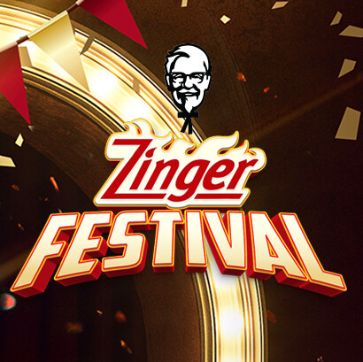 ArtStation - KFC - Zinger Festival Key Visual