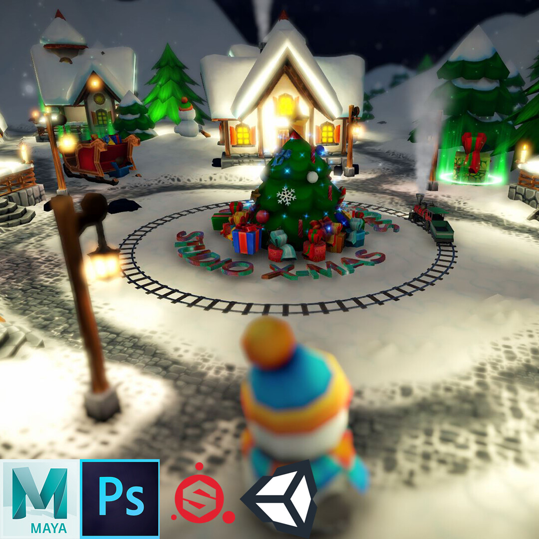 ArtStation - Snow Scene