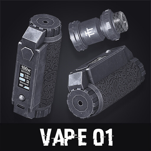 ArtStation - Vape - Ornament - Personal Project