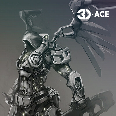 ArtStation - Dark angel — character concept art