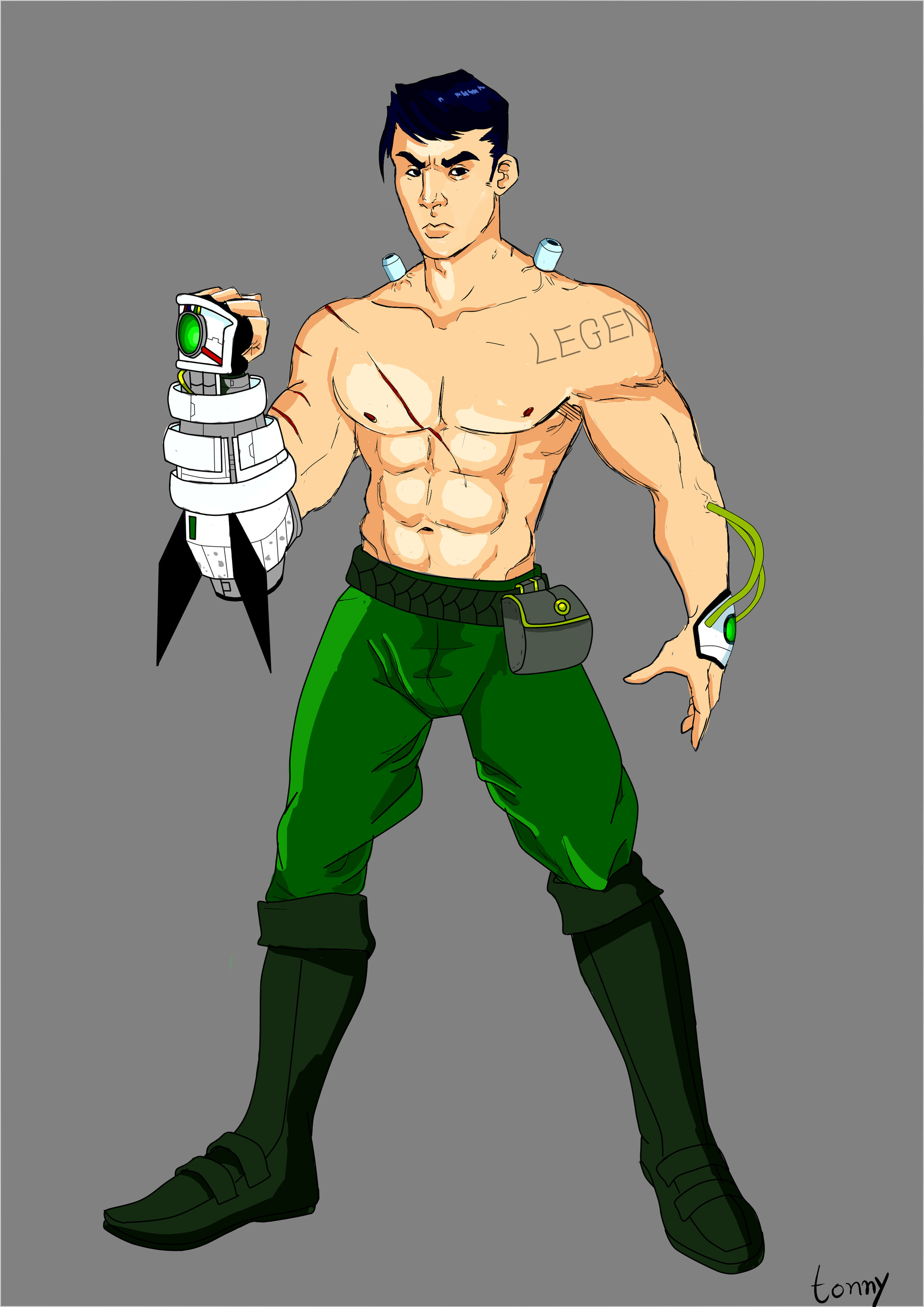 ArtStation - Cyber punch