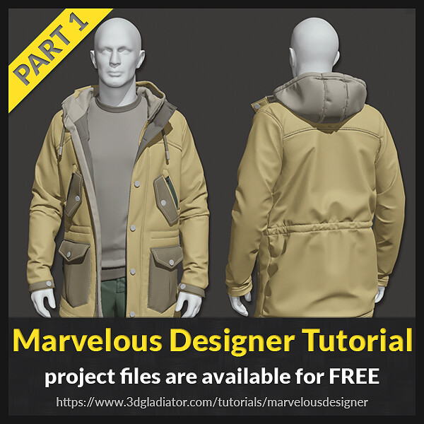 ArtStation - 3D Cloth Modeling Tutorial Part 1