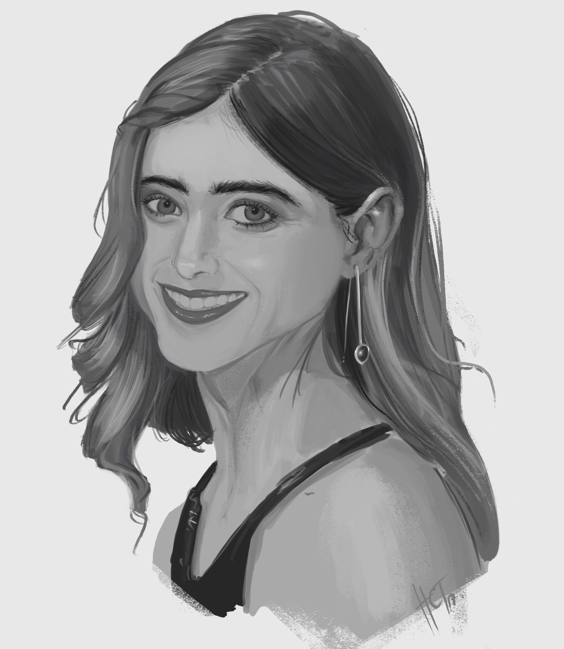 ArtStation - Nancy fan art 2017