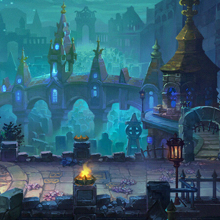 ArtStation - a dark city