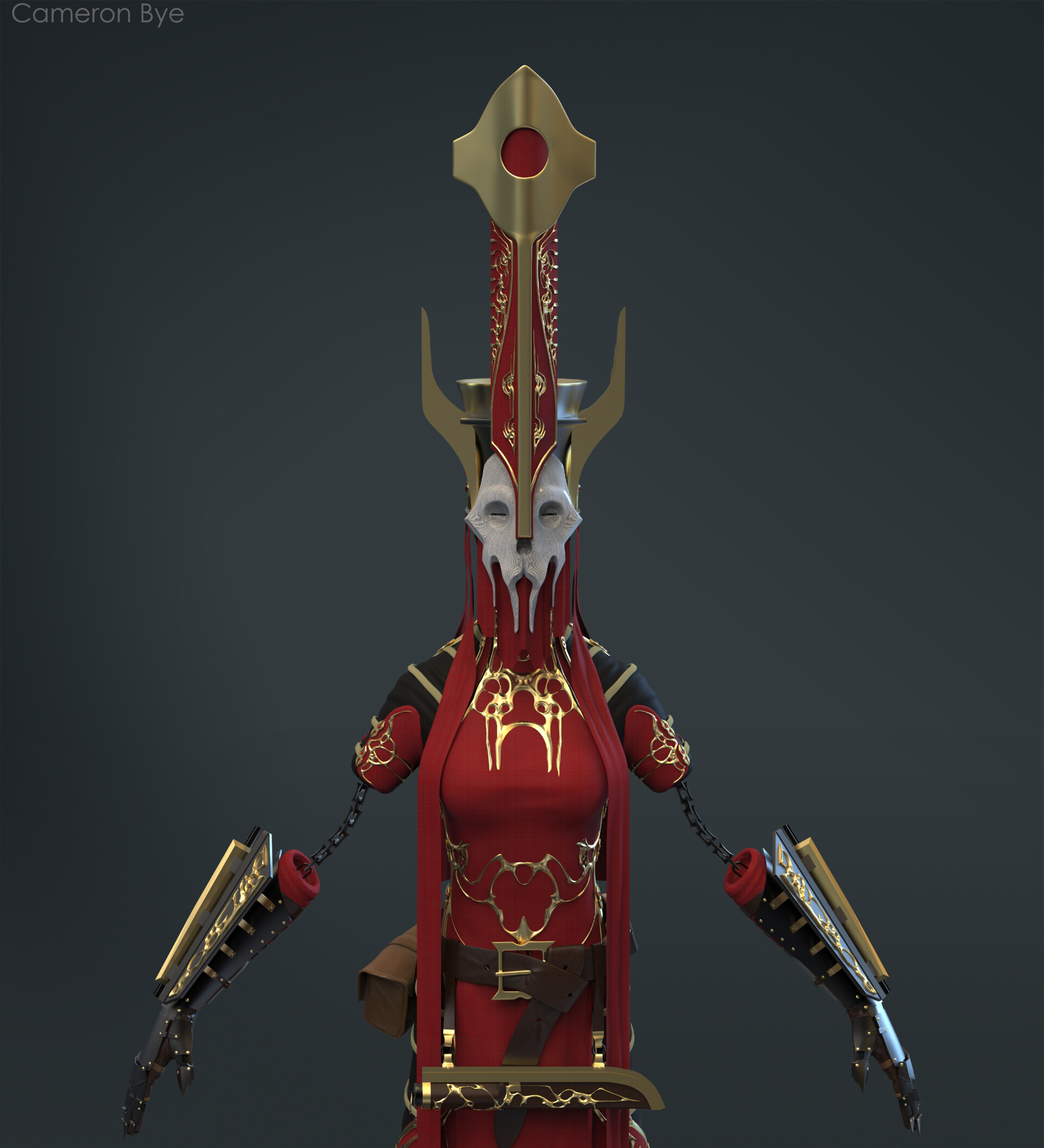 ArtStation - Order of Silence Priestess