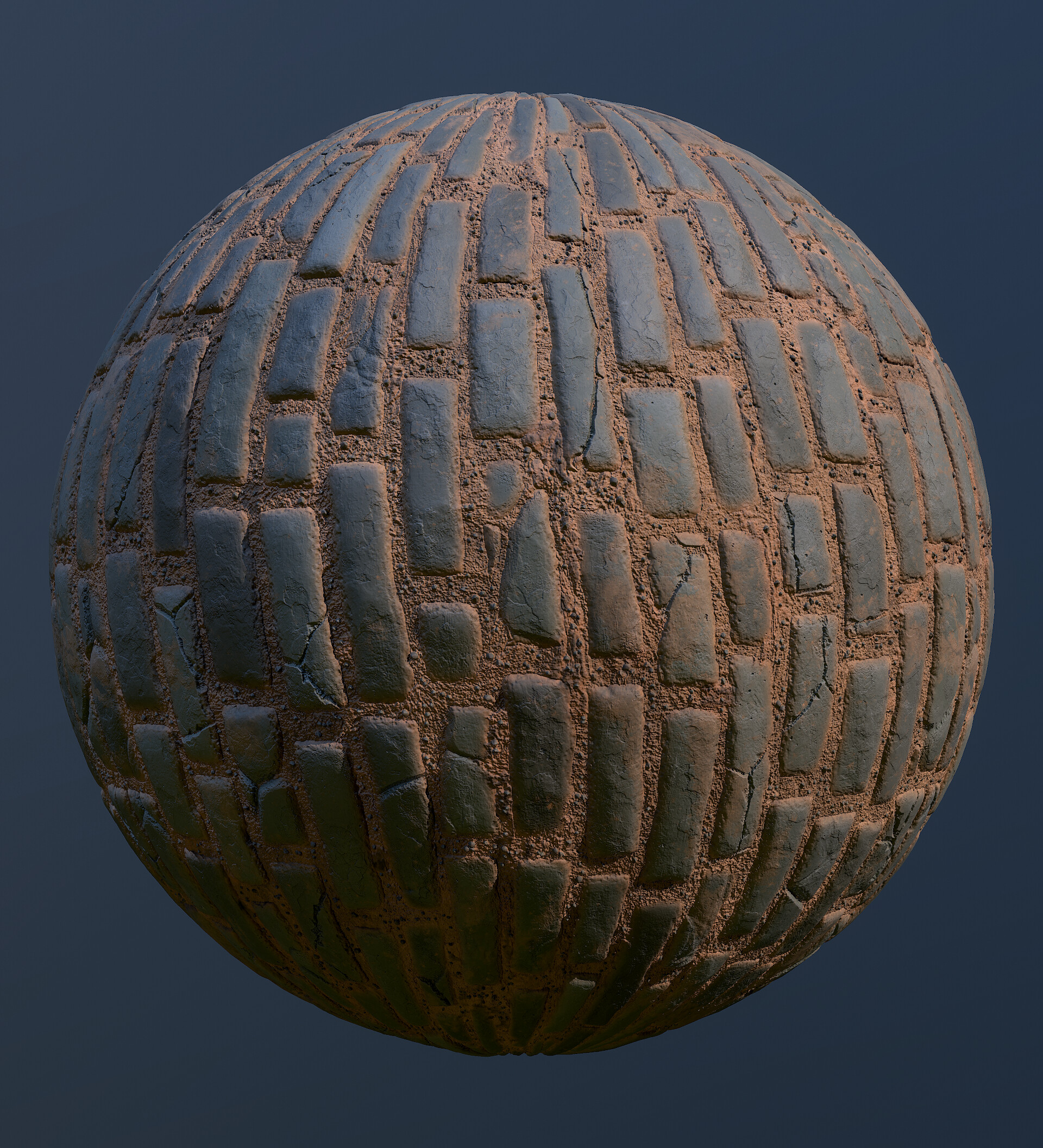 ArtStation - Wavy Brick Pattern