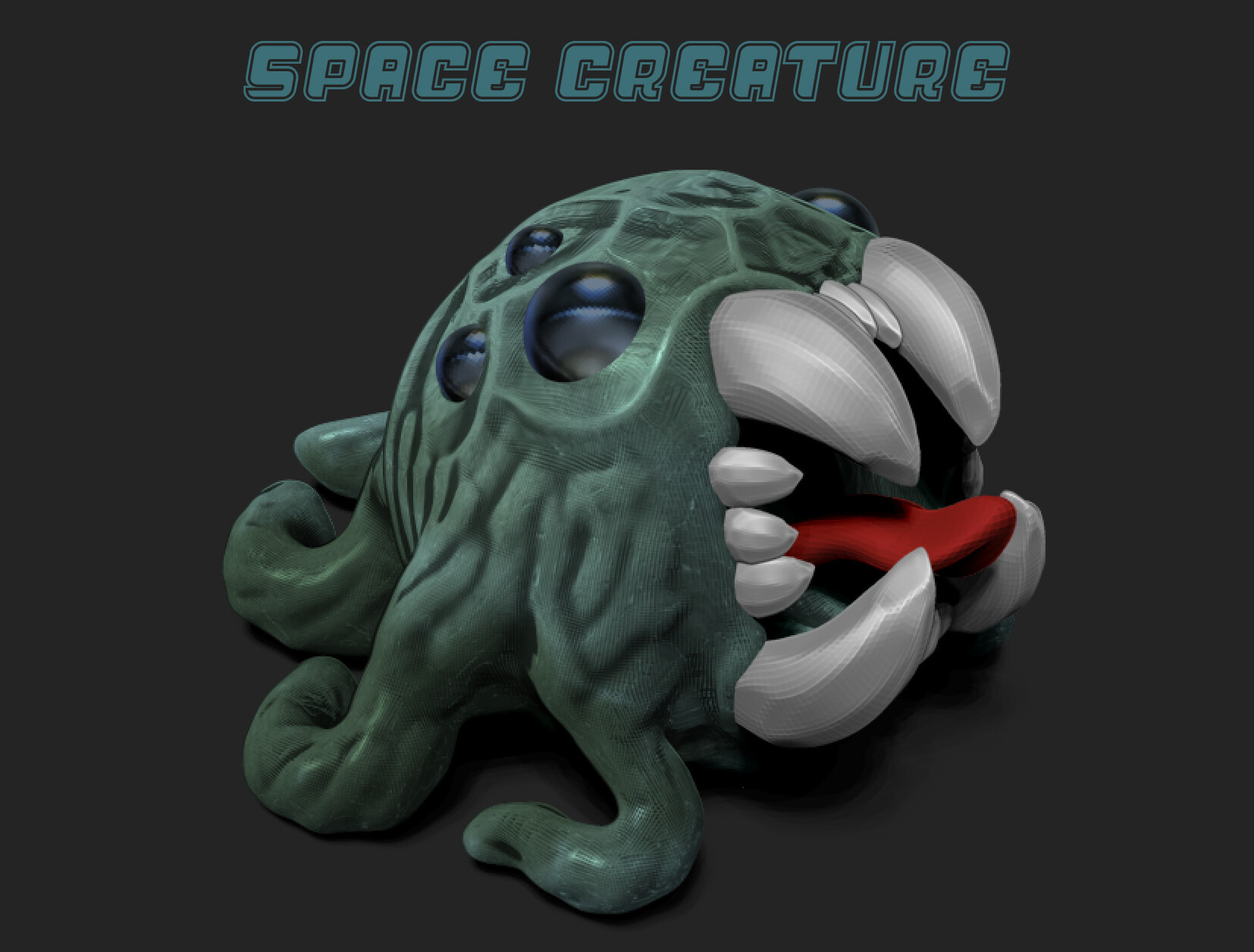 ArtStation - Space Creature