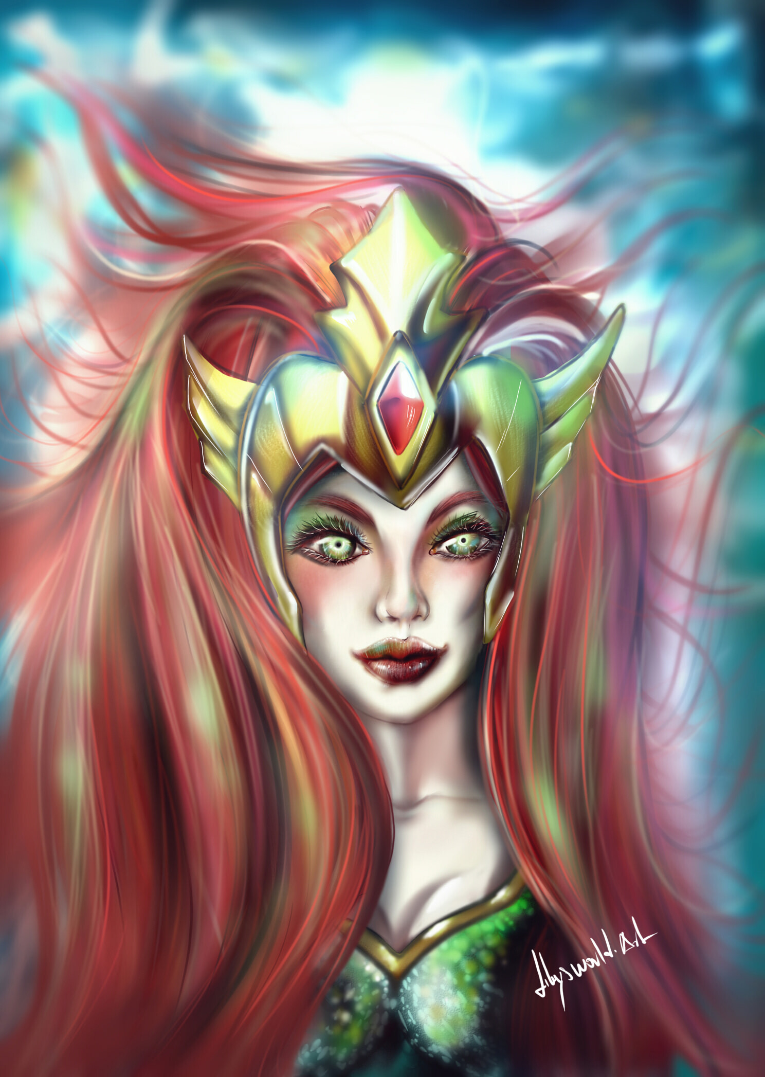 ArtStation - Mera Dc Comics