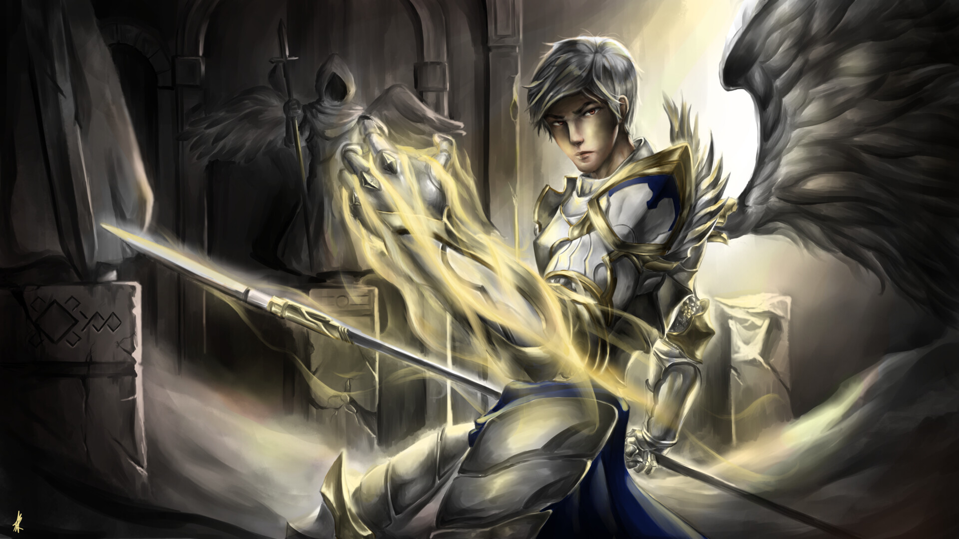 ArtStation - Lucifer the Fallen Angel