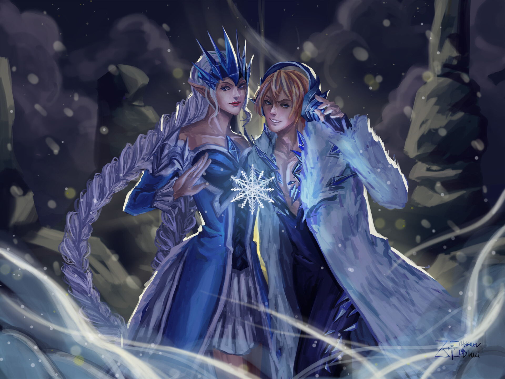 ArtStation - Snowflakes