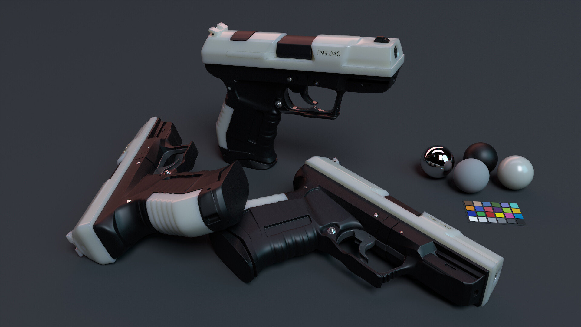 ArtStation - Gun p99 walther