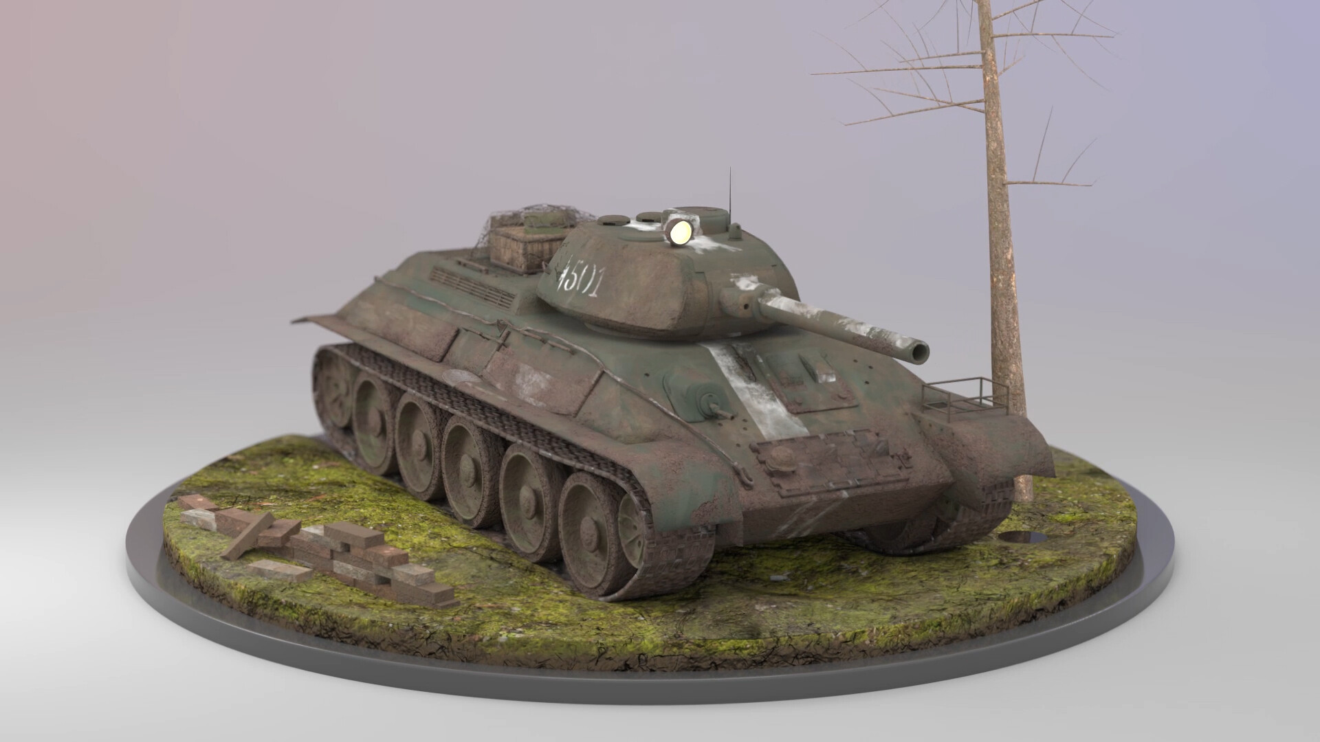 ArtStation - Showreel Works - T34 Tank