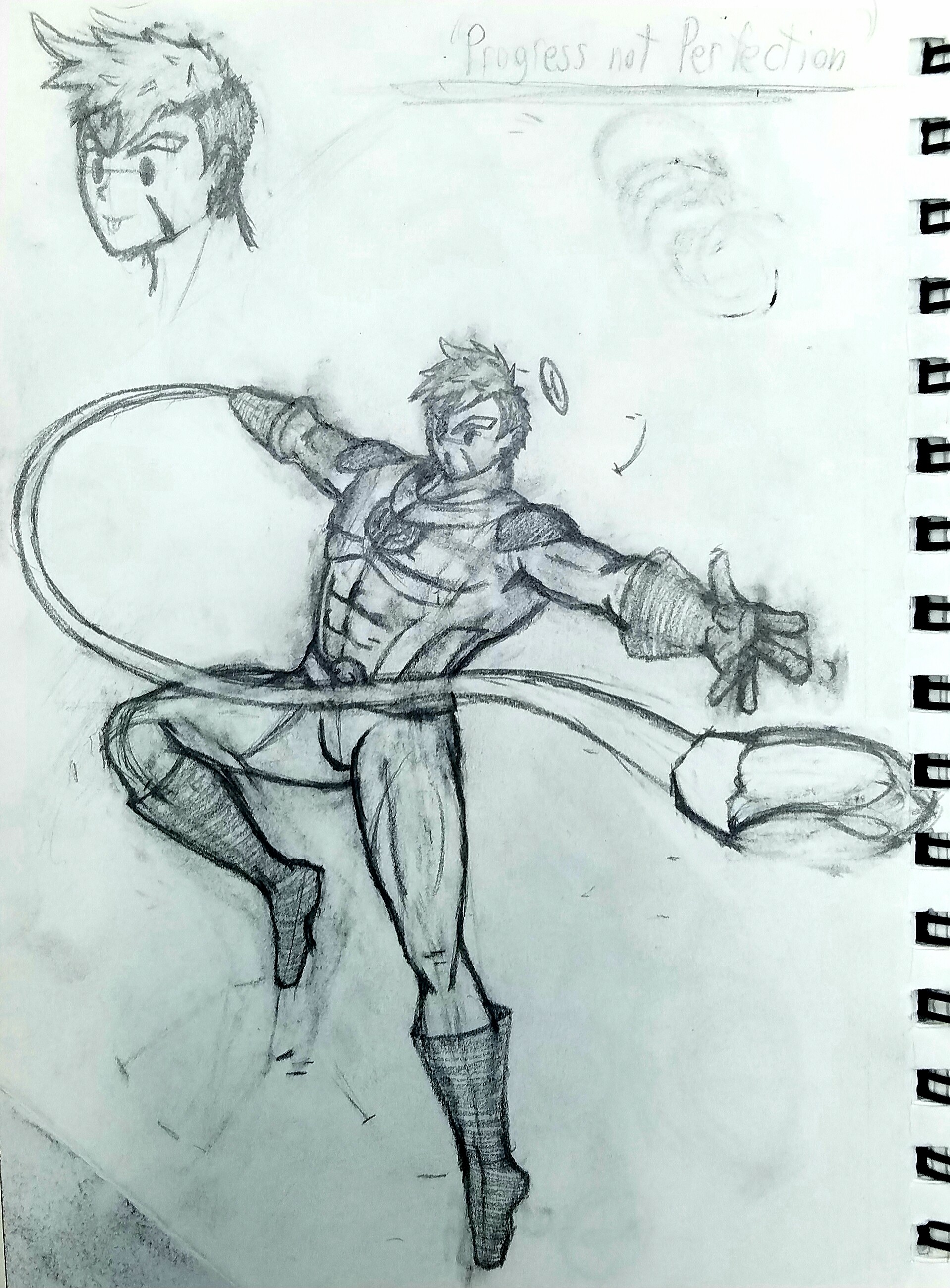 ArtStation - Evolution of my OC: Nathan