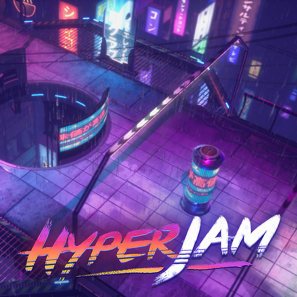 ArtStation - Overpass: A Hyper Jam Map