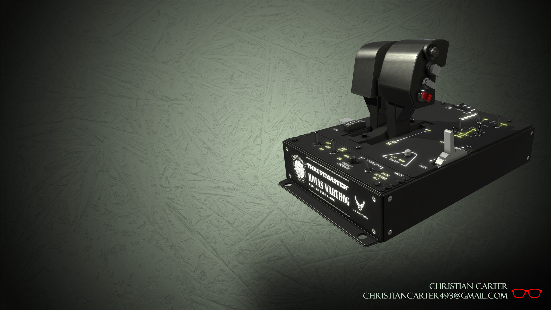 ArtStation - Thrustmaster Warthog Thrust Control