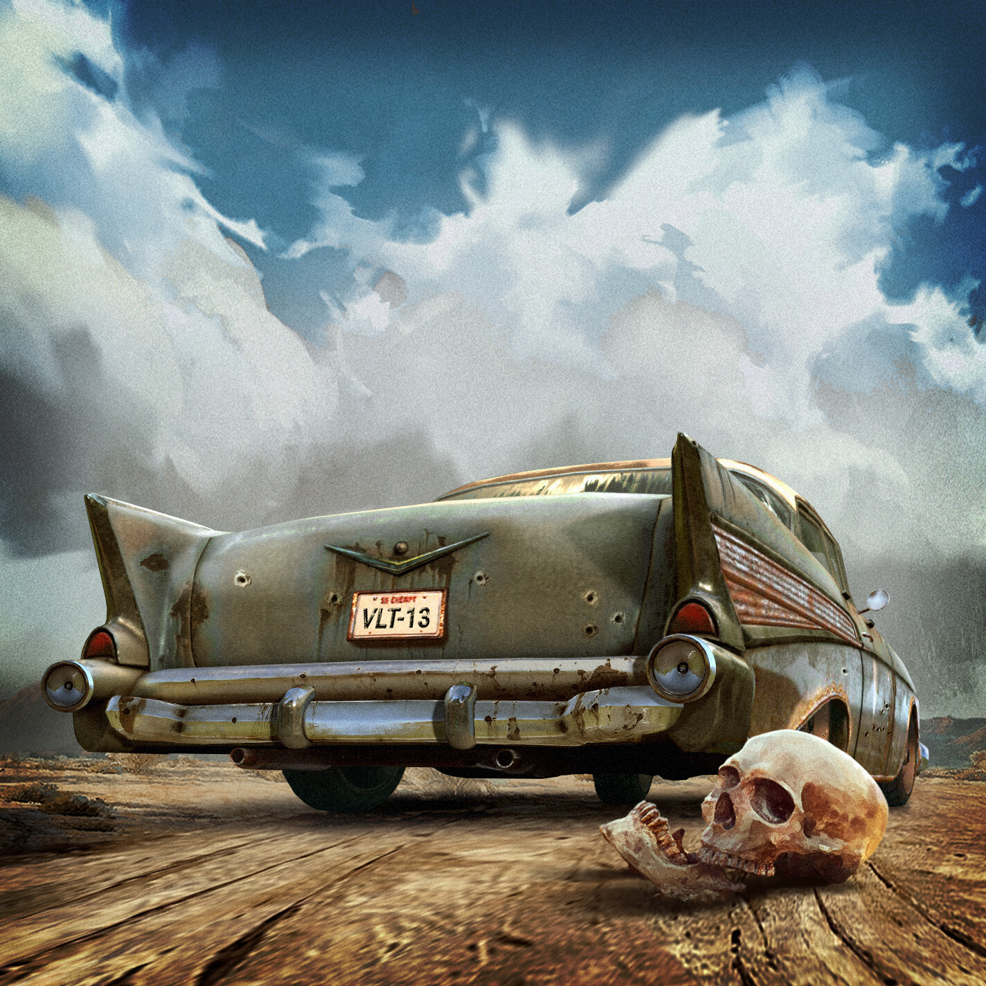 ArtStation - Fallout - " My Chryslus Highwayman