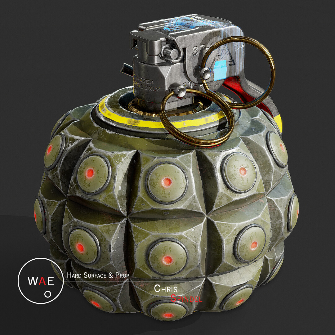 ArtStation - Anti-Material Grenade