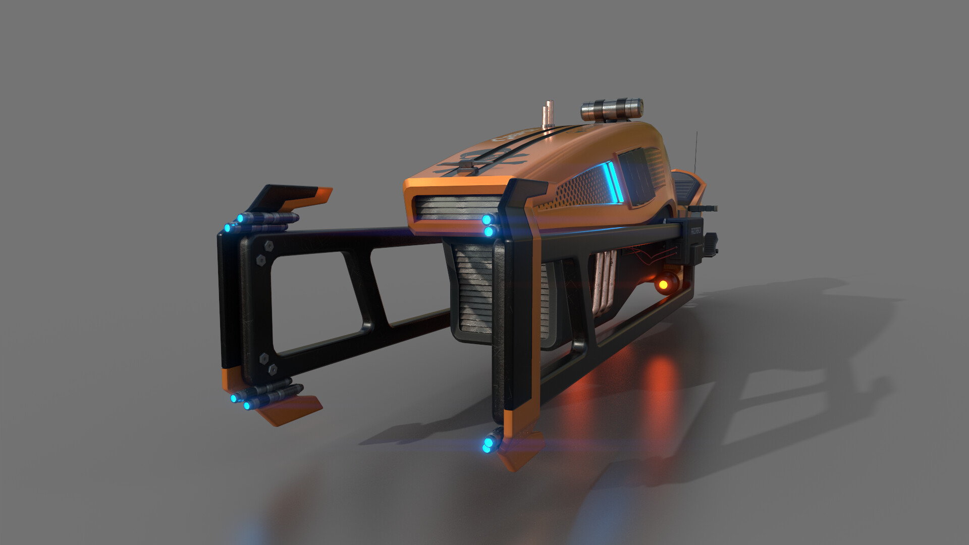 ArtStation - Sci-Fi Jet Bike