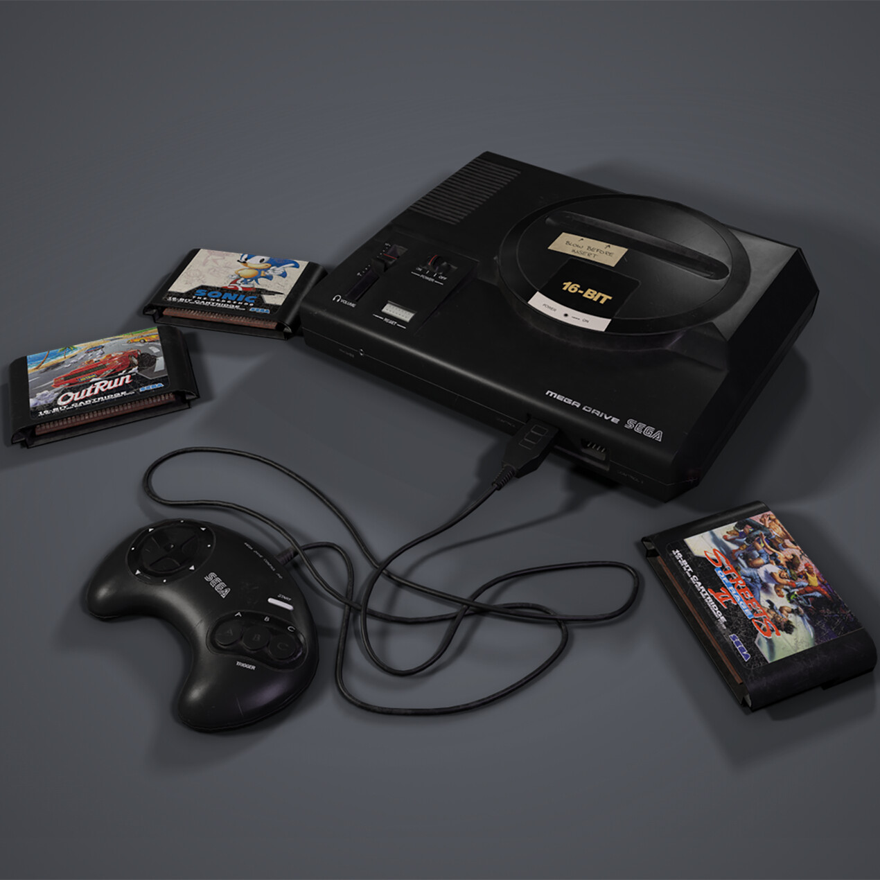 ArtStation - Sega Mega Drive - PAL version