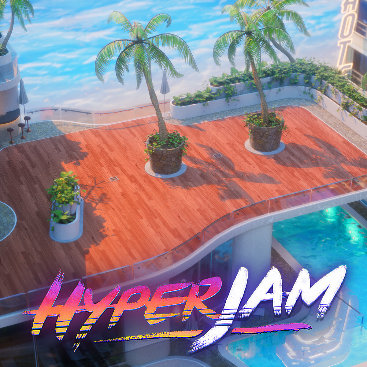 ArtStation - Hotel: A Hyper Jam Map
