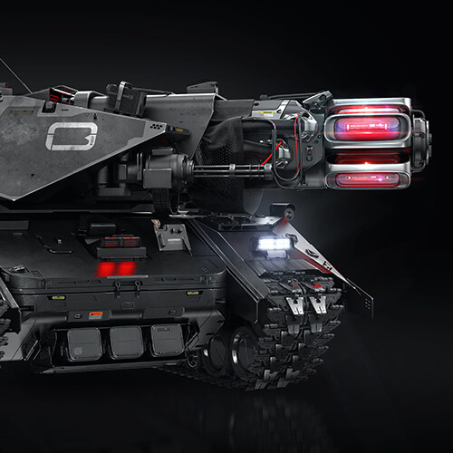 ArtStation - EVOLVED SIEGE TANK