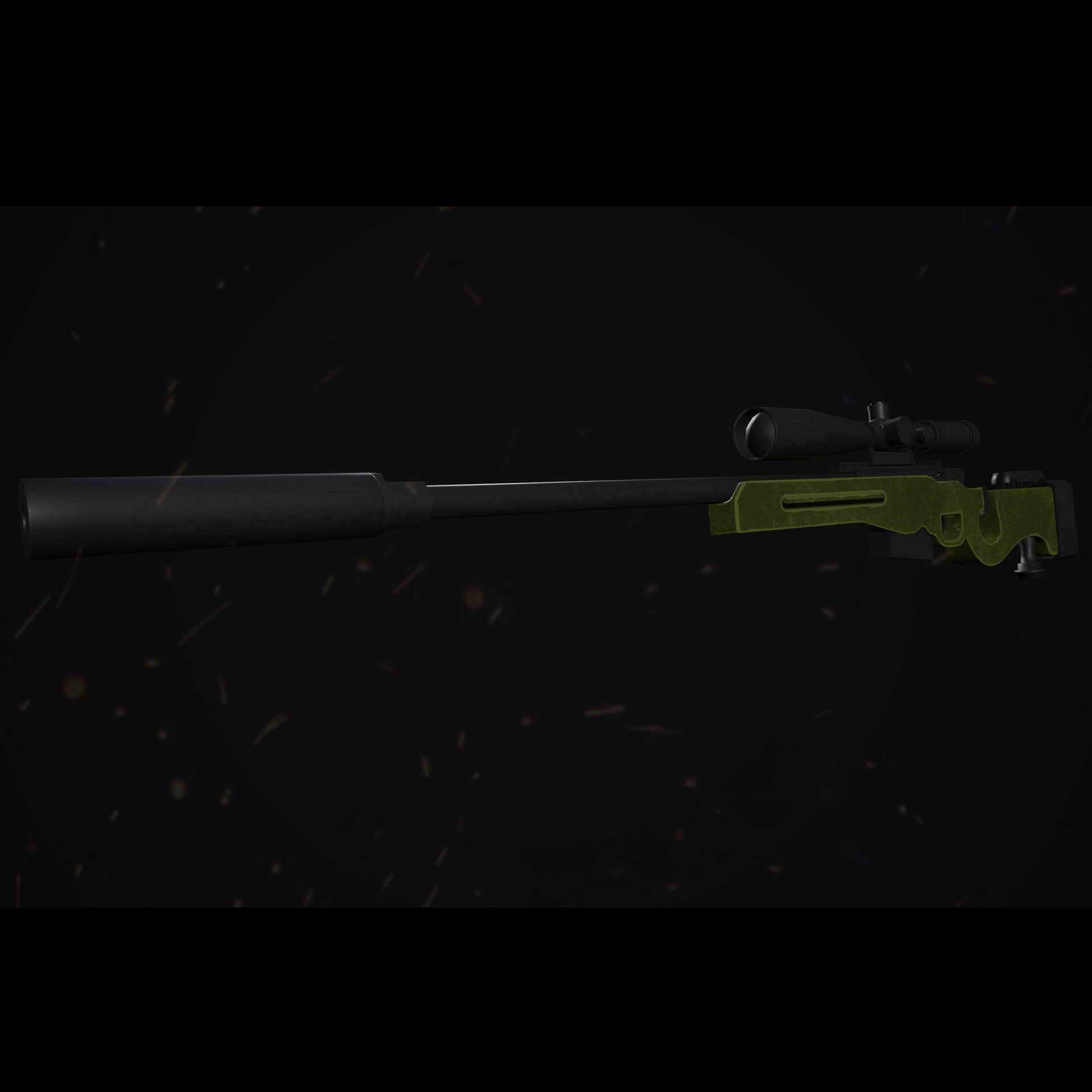 ArtStation - AWM (Sniper with scope)