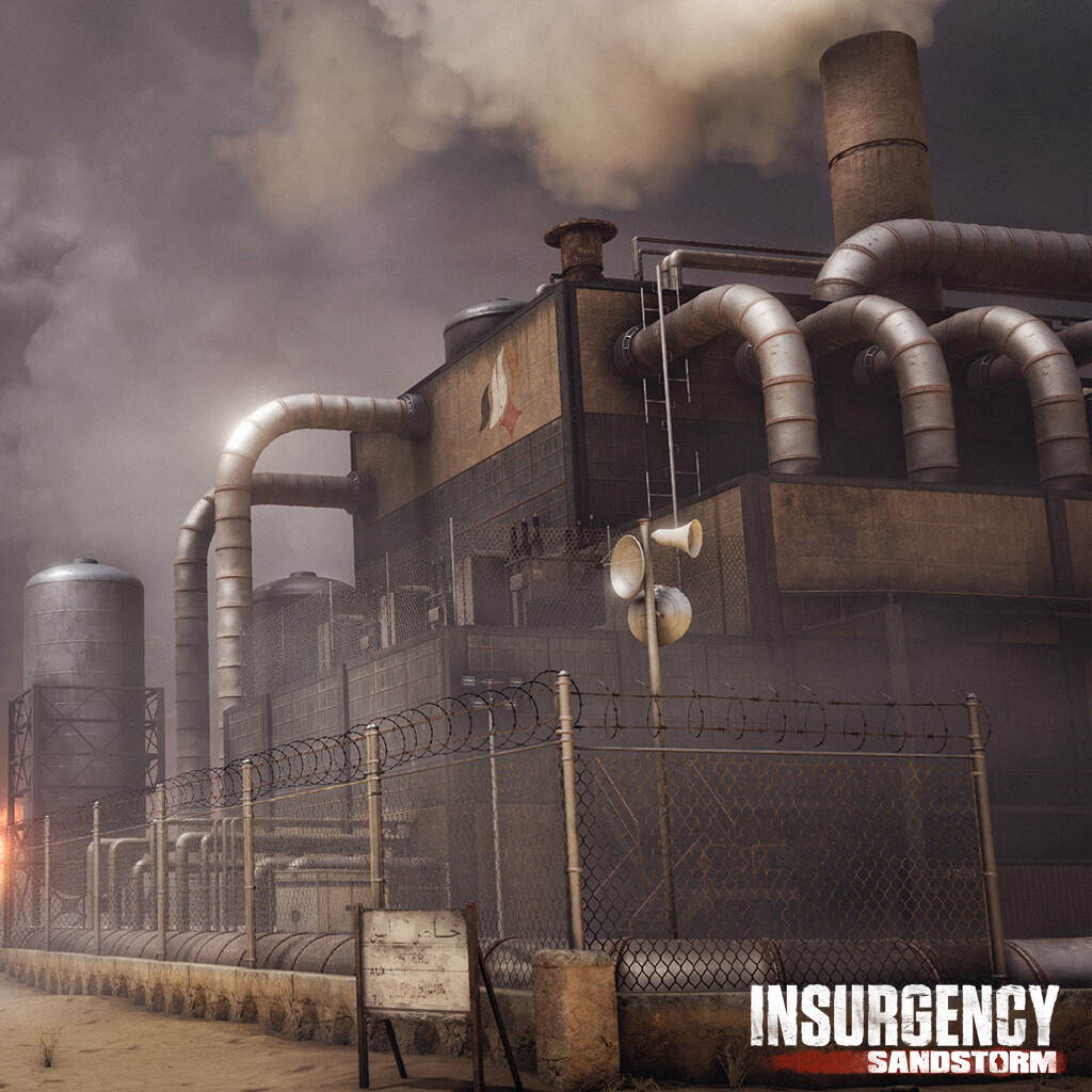 ArtStation - Refinery - Insurgency Sandstorm