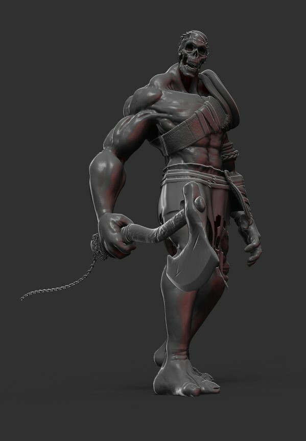 ArtStation - Skull Warrior