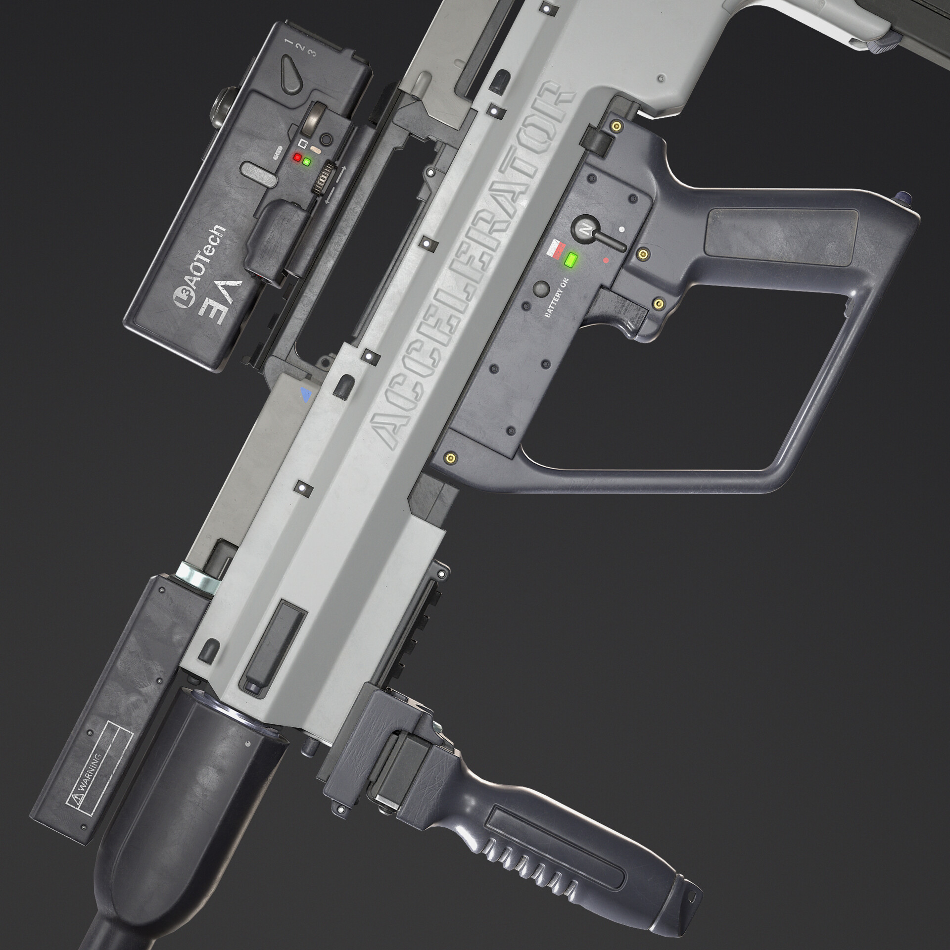 ArtStation - Accelerator Rifle
