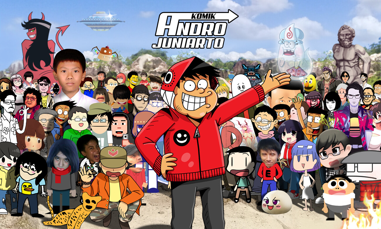 ArtStation - Komik Andro Juniarto - Character Design