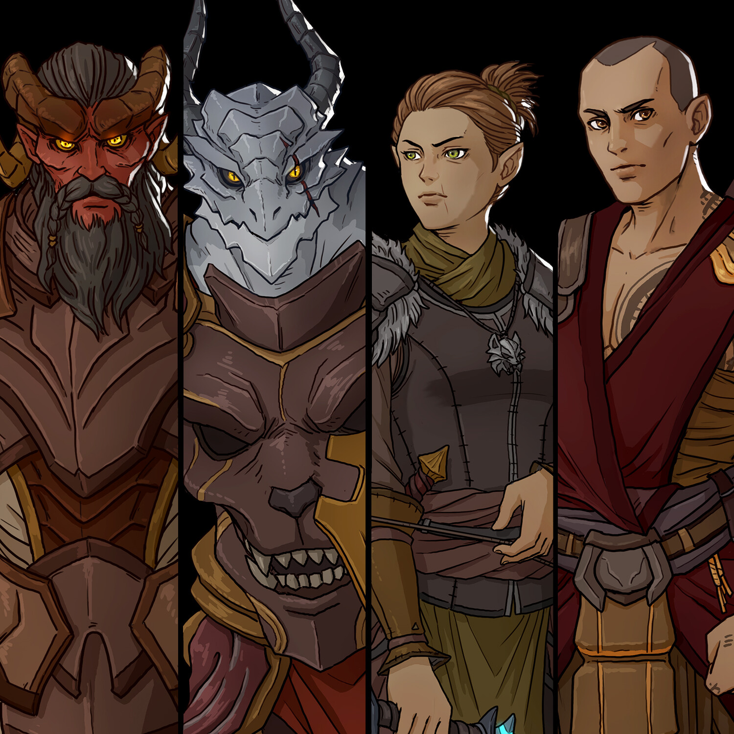 ArtStation - RPG Character Set 11