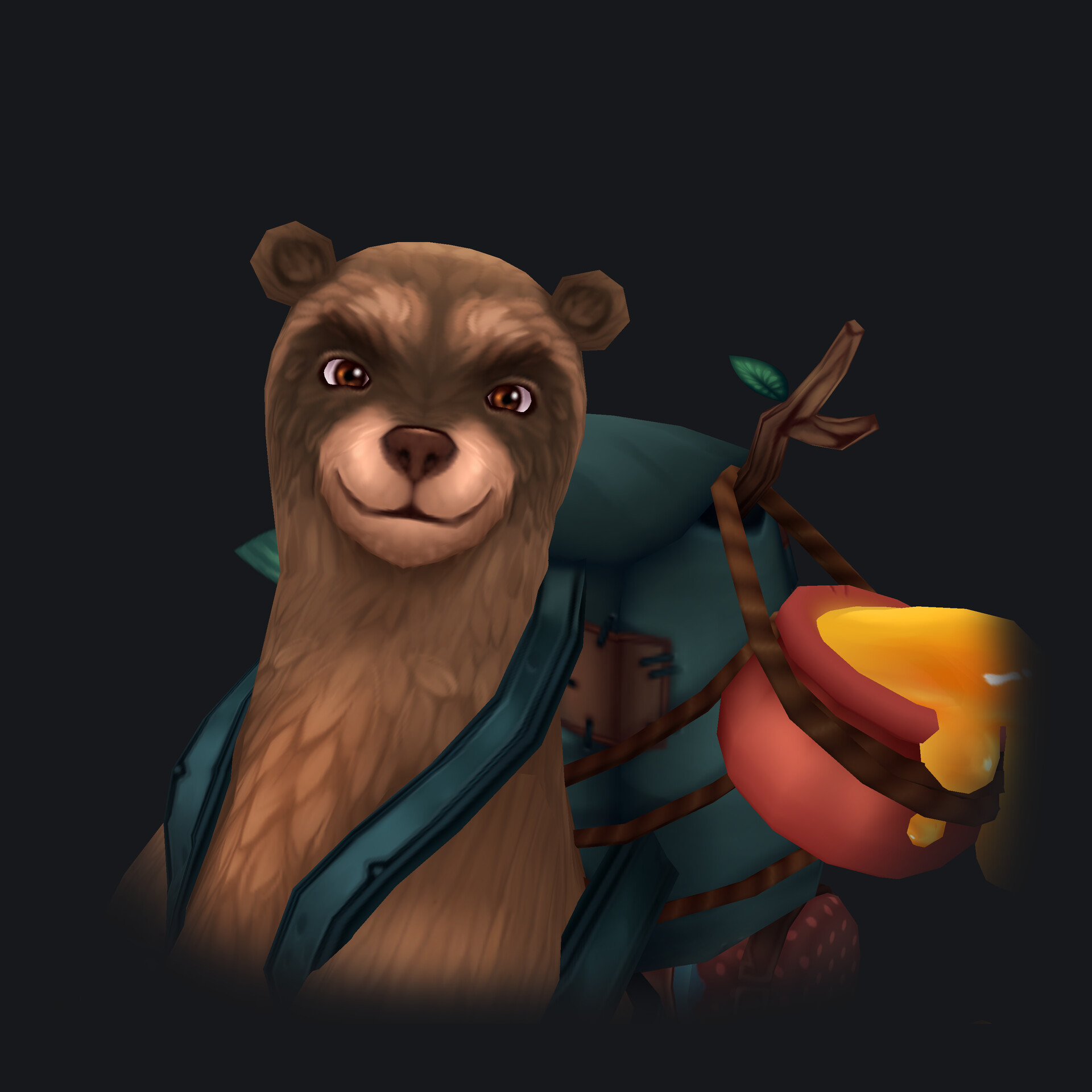 ArtStation - Bear-coon Buddy