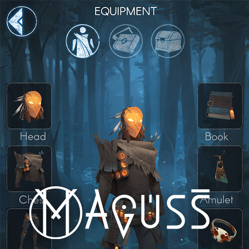 ArtStation - GUI sketches for Maguss