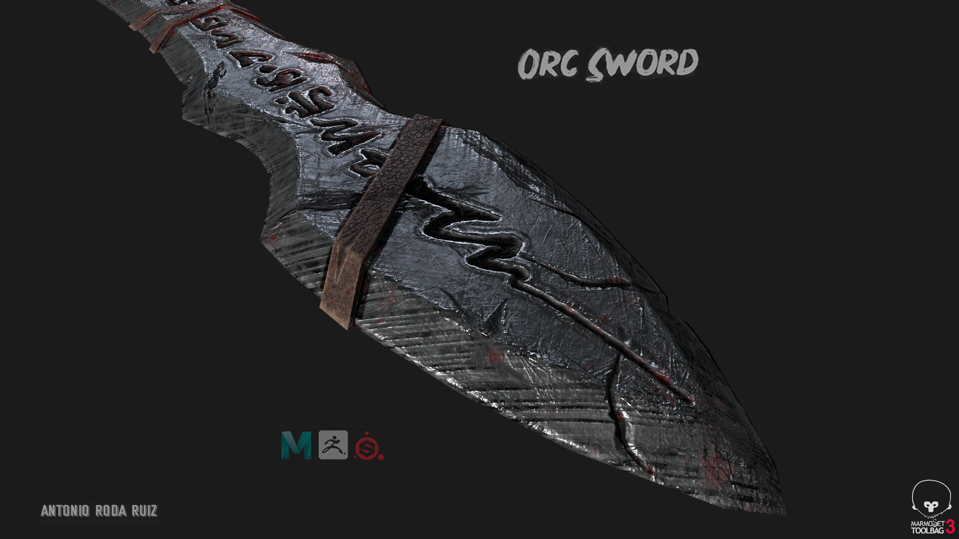 ArtStation - Orc Sword