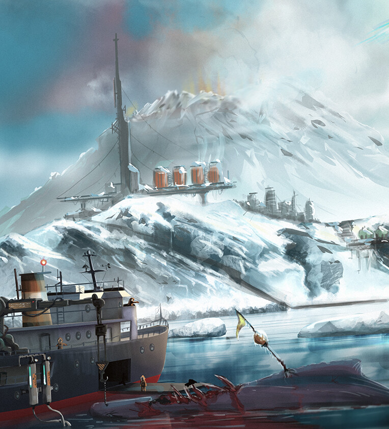 ArtStation - Cold Outpost