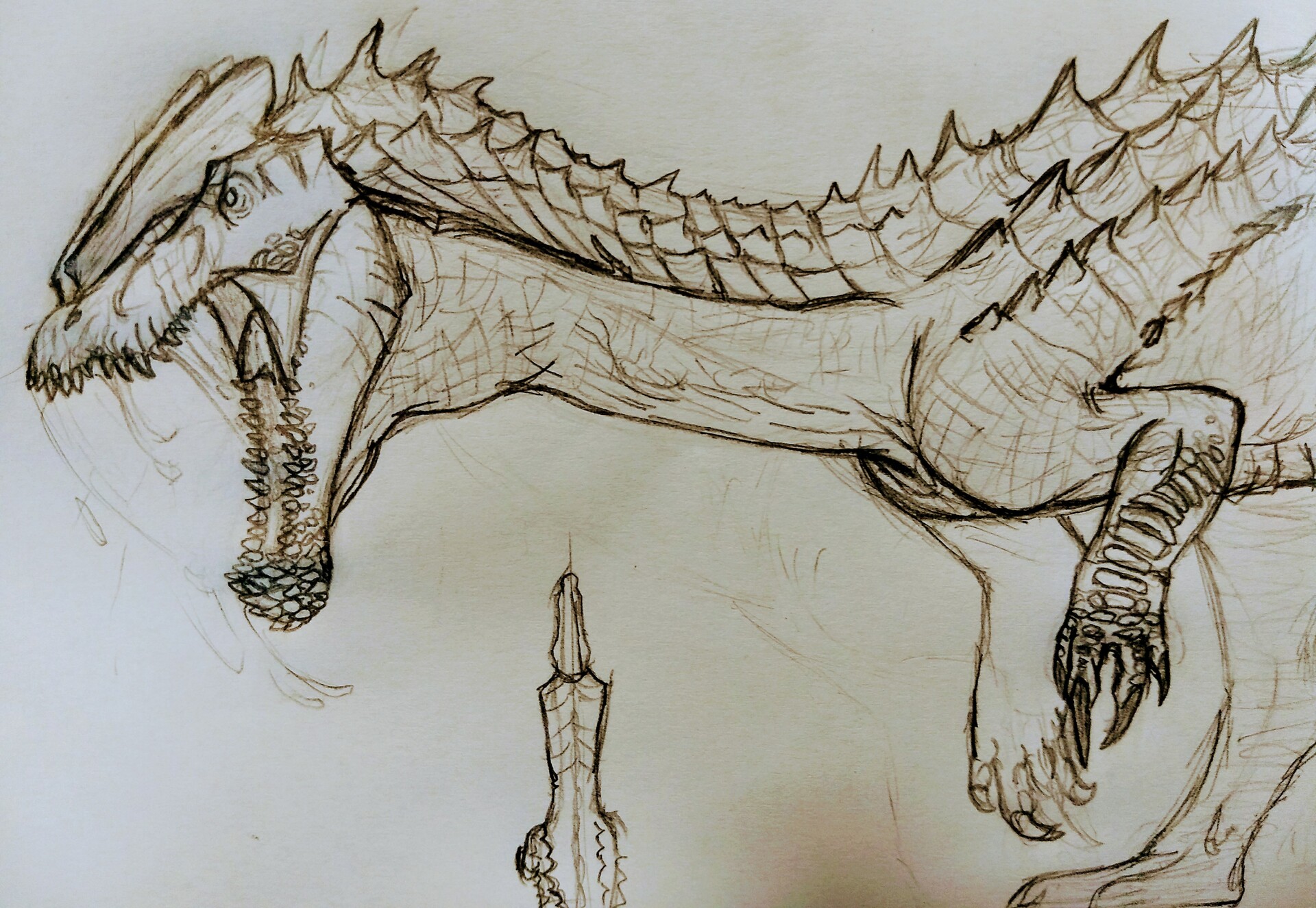 ArtStation - Hyperendocrin-dilophosaurus (v2)